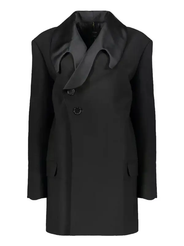 ELLERY Double-breasted Coat - Black