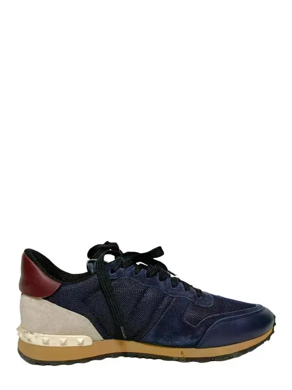 Valentino Garavani Rockrunner Rockstud Sneakers - Blue