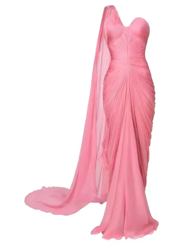 IRIS SERBAN Living Maxi Dress - Pink