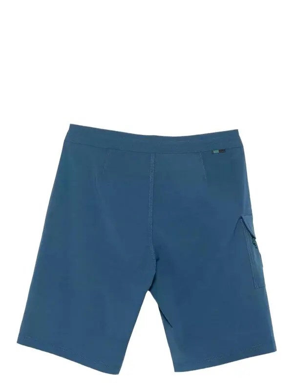 VISSLA Side-stripe Swim Shorts - Blue