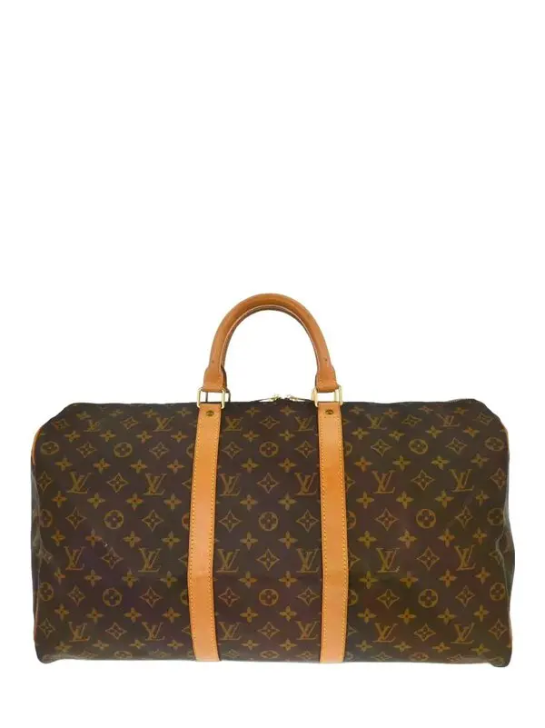LOUIS VUITTON 1996 Keepall 50 Holdall - Brown