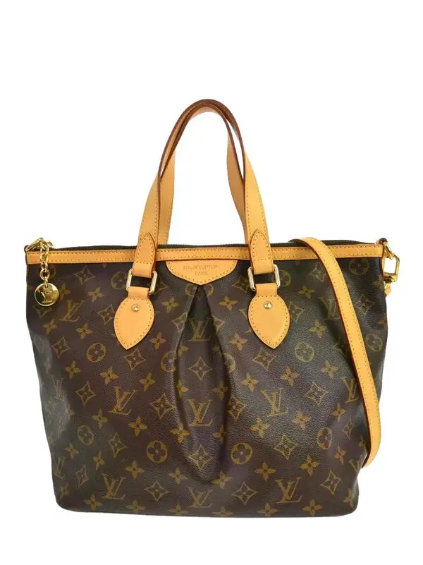LOUIS VUITTON Palermo Pm Handbag - Brown