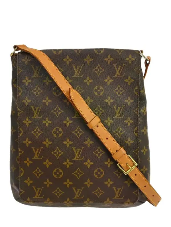 LOUIS VUITTON Monogram Musette Shoulder Bag - Brown