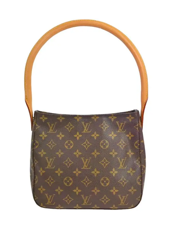 LOUIS VUITTON Monogram Canvas Looping Mm Shoulder Bag - Brown