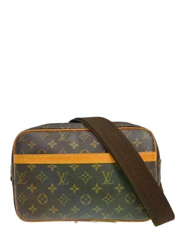 LOUIS VUITTON Monogram Reporter Pm Messenger Bag - Brown