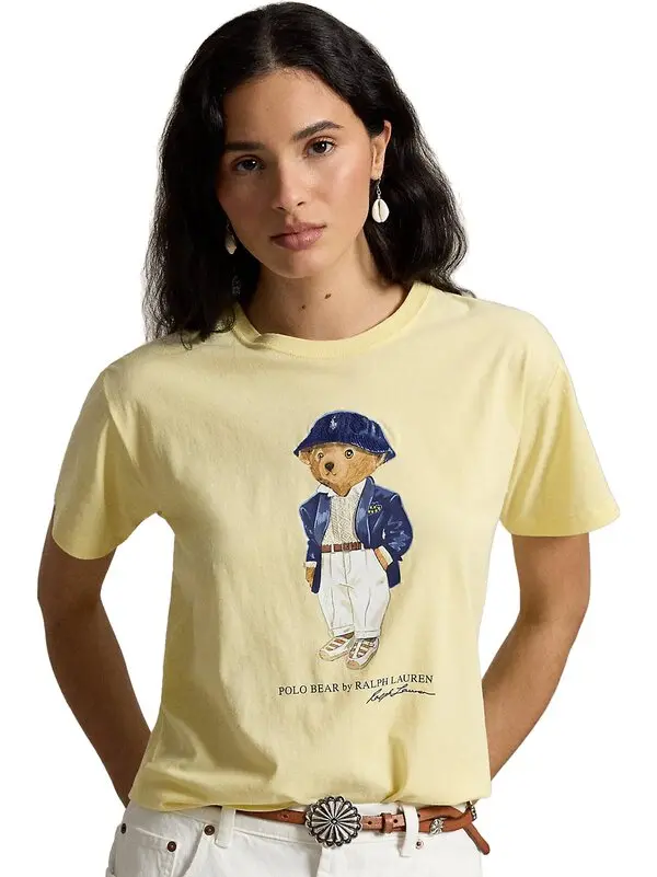 Ralph Lauren Polo Bear Cotton Jersey T-shirt - Bird Yellow
