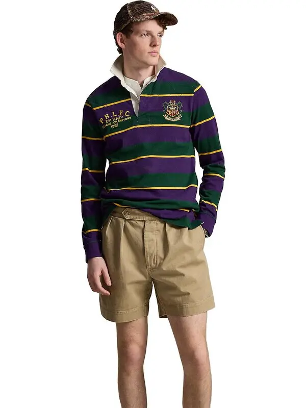 Ralph Lauren 7-inch Relaxed Fit Twill Officer's Short - Khaki Hill