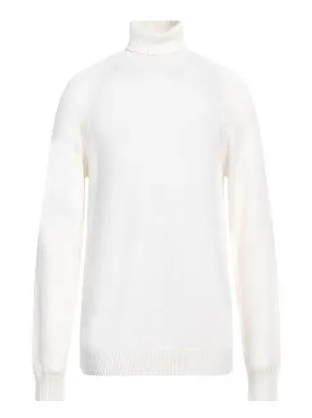 PAOLO PECORA Virgin Wool Turtleneck - White