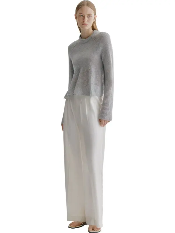 LISA YANG The Portia Sweater - Cloudy