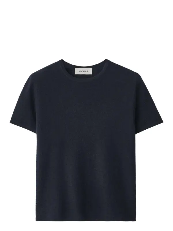 LISA YANG The Ira T-shirt - Navy