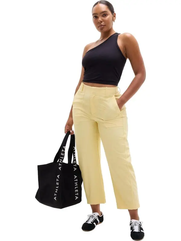 Athleta Skyline High Rise Barrel Leg Pant - Solstice