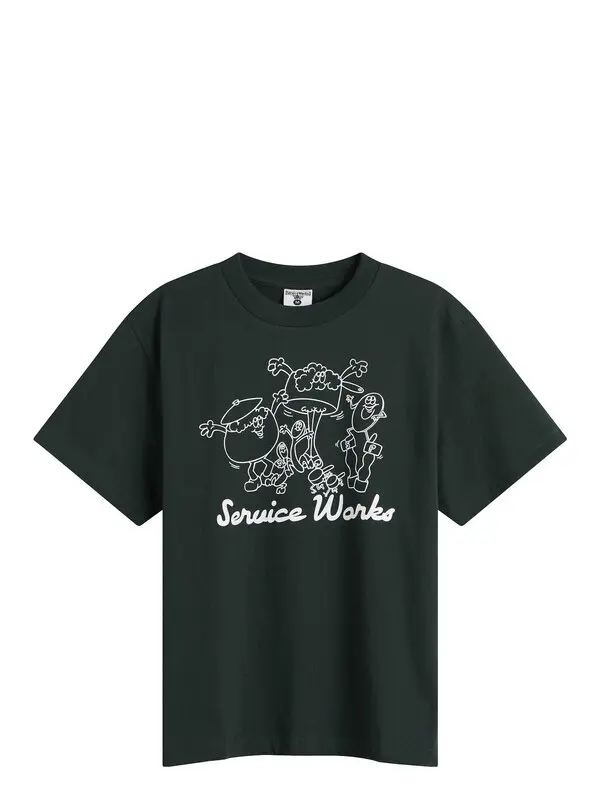 SERVICE WORKS Pots & Pans T-shirt - Forest