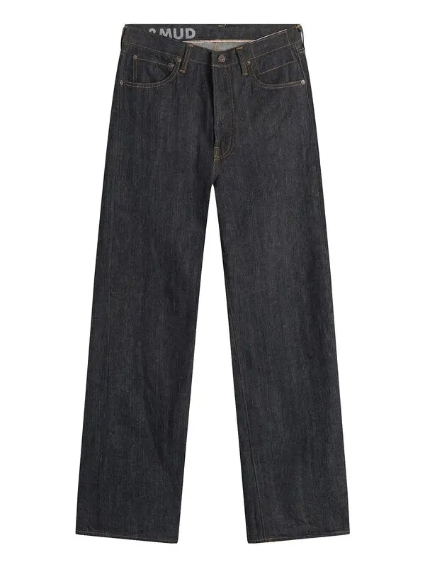 Visvim Social Sculpture 01 Wide Mud Jeans - Indigo