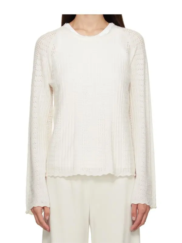 Loulou De Saison Greta Sweater - Ivory