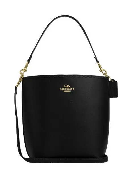 COACH City Large Bucket Bag With Detachable Straps - Black