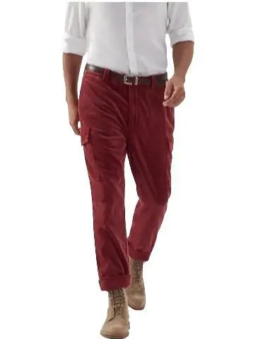 Brunello Cucinelli Corduroy Cargo Trousers - Brown