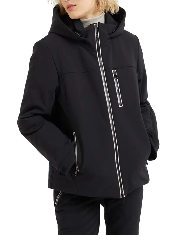 Brunello Cucinelli Hooded Zip-up Jacket - Black