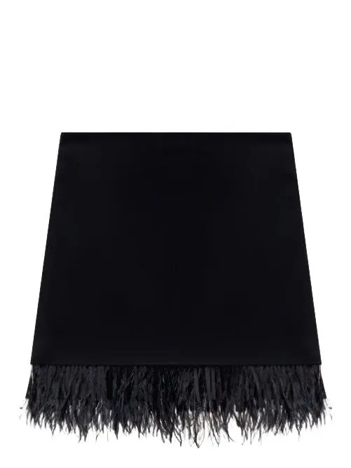 Brunello Cucinelli Embellished Skirt - Black