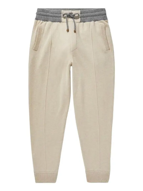 Brunello Cucinelli Drawstring Sweatpants - Nude
