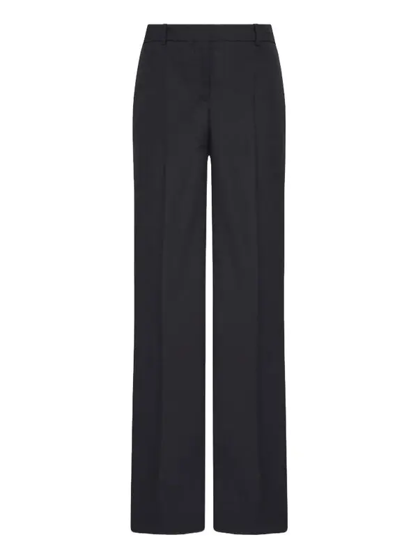 THE ROW Logo Casual Pants - Black