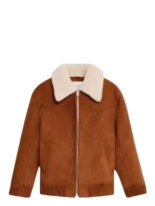 STAND STUDIO Lillee Zip-up Coat - Brown