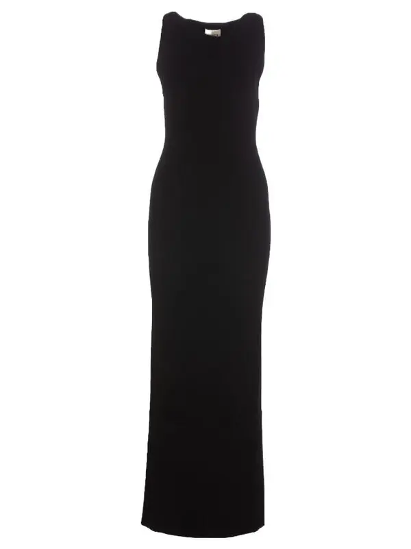 Khaite Sleeveless Maxi Dress - Black