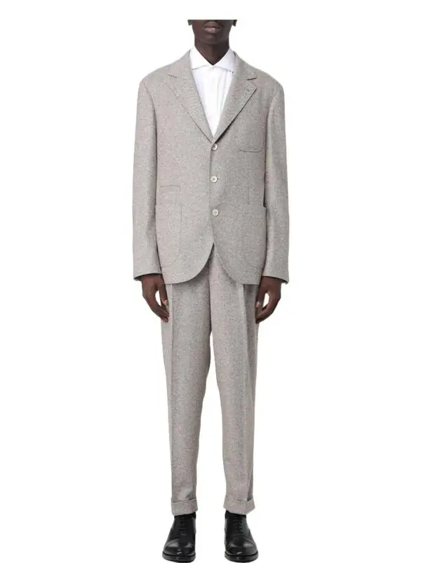 Brunello Cucinelli Single-breasted Suit - Gray