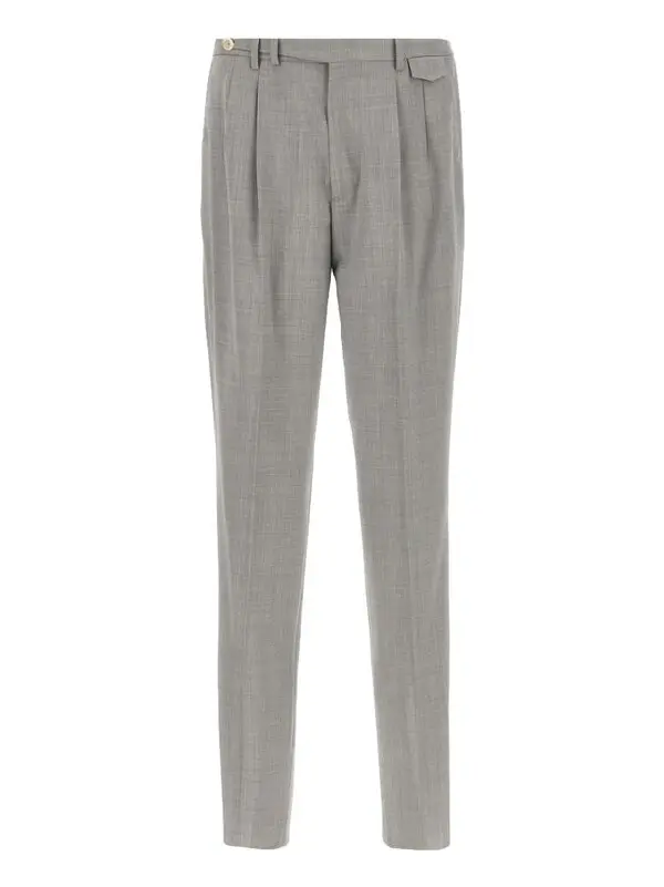 Brunello Cucinelli Tailored Cropped Trousers - Gray