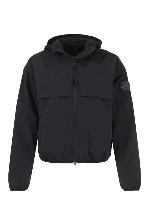 Canada Goose Sinclair Hooded Windbreaker Jacket - Black