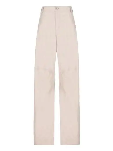 Brunello Cucinelli Straight Leg Leather Trousers - Light Brown