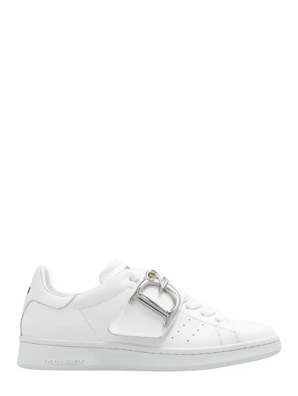 Dsquared2 Logo Detail Low-top Sneakers - White