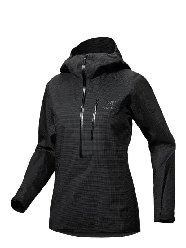 Arc'teryx Alpha Gore-tex Lightweight Hooded Jacket - Black