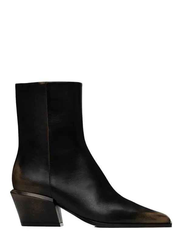Paris Texas Bettina Ankle Boots - Black