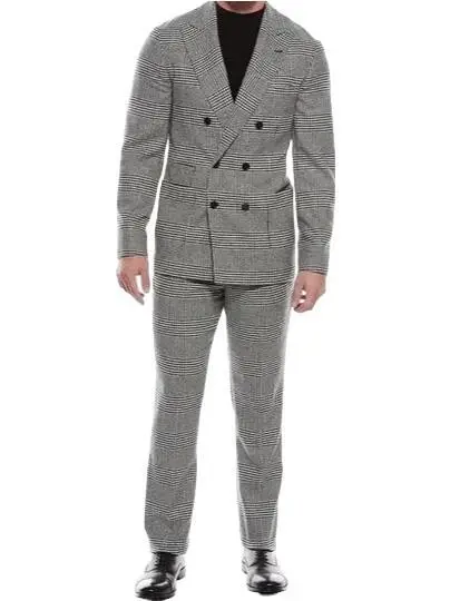 Brunello Cucinelli Double-breasted Suit - Gray