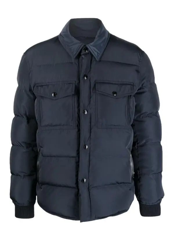 TOM FORD Techno Ottoman Padded Jacket - Black