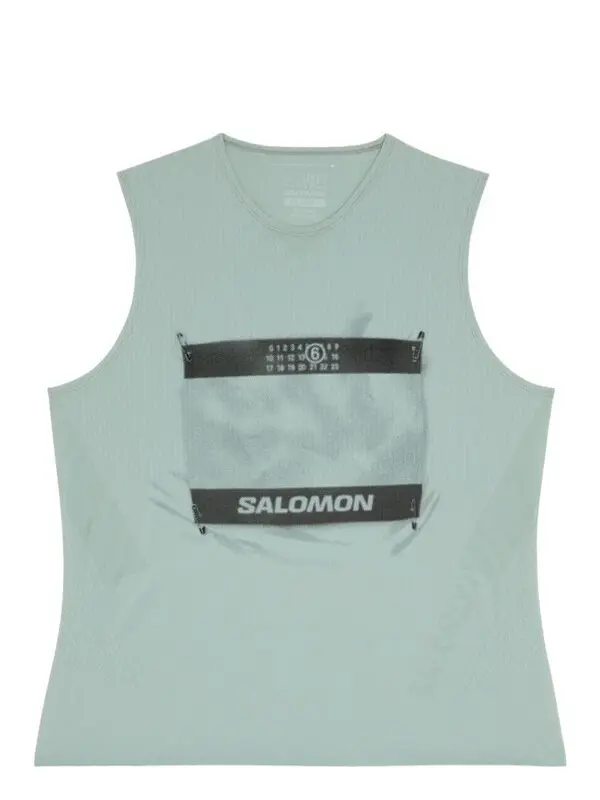 MM6 MAISON MARGIELA X SALOMON Crewneck Top - Light Blue