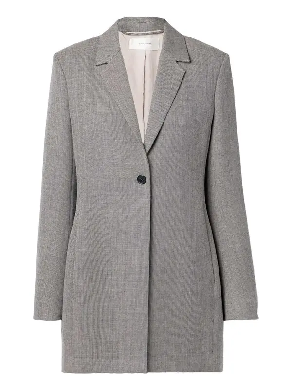 THE ROW Single-breasted Suit Coat - Gray