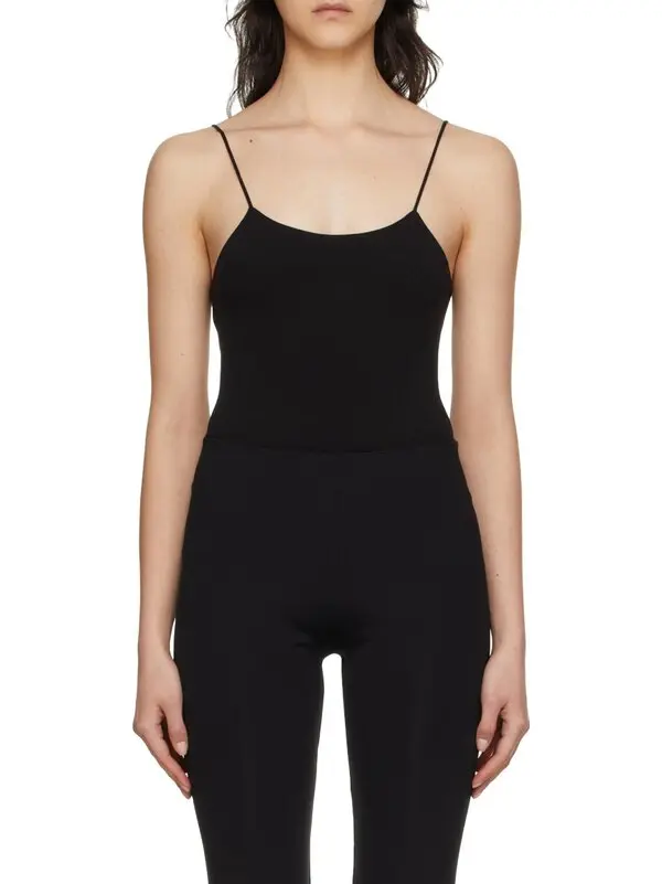 THE ROW Logo Sling Jumpsuit - Black