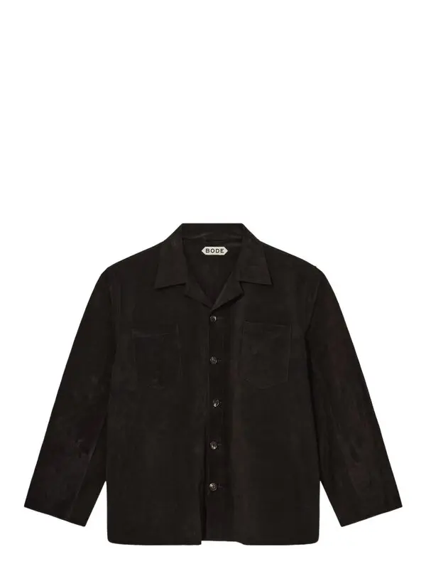 BODE Collared Shirt - Black