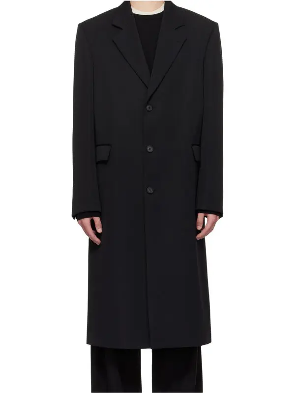 THE ROW Long-sleeved Coat - Black