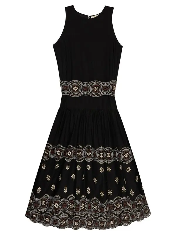 Vanessa Bruno Embroidered Dress - Black