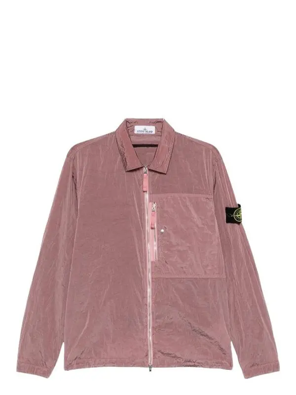 Stone Island Zip Pocket Jacket - Brown