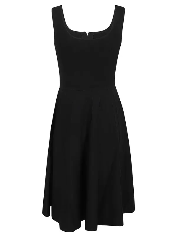 Pinko Sleeveless Zip Up Mini Dress - Black