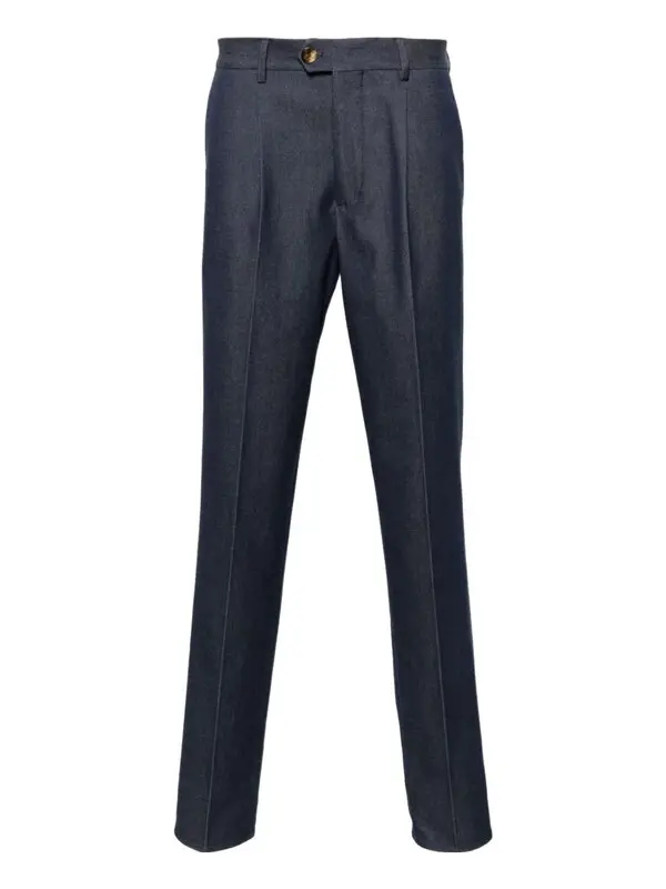 Brunello Cucinelli Pleated Denim Jeans - Black