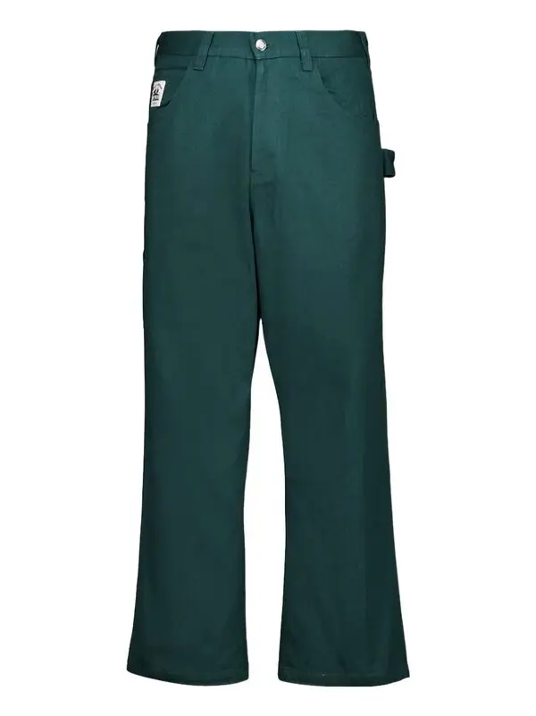 BODE Knolly Brook Belt Loop Casual Pants - Green