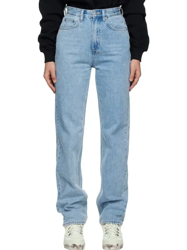 Ksubi Jeans With Belt Loops - Blue