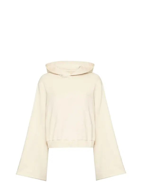 MAISON MARGIELA Drop Shoulder Hoodie - White