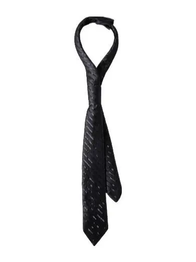 Brunello Cucinelli Sequin Tie - Black