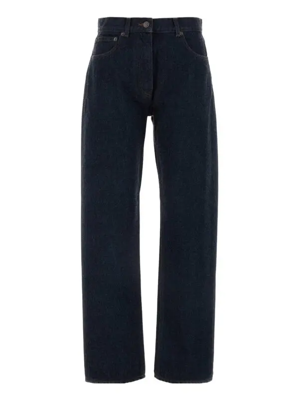THE ROW Berty Straight Leg Jeans - Navy