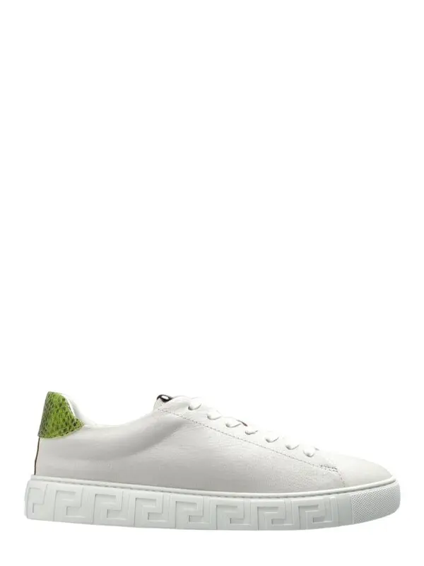 Versace Greca Lace-up Sneakers - Gray